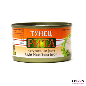 "Rita" Tuna tebigy, konserwirlenen filet 95 gr
