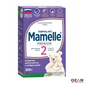 Mamelle Premium - Çaga iýmiti üçin gury süýtli garyndy №2. 6-12 aý, 350 gr